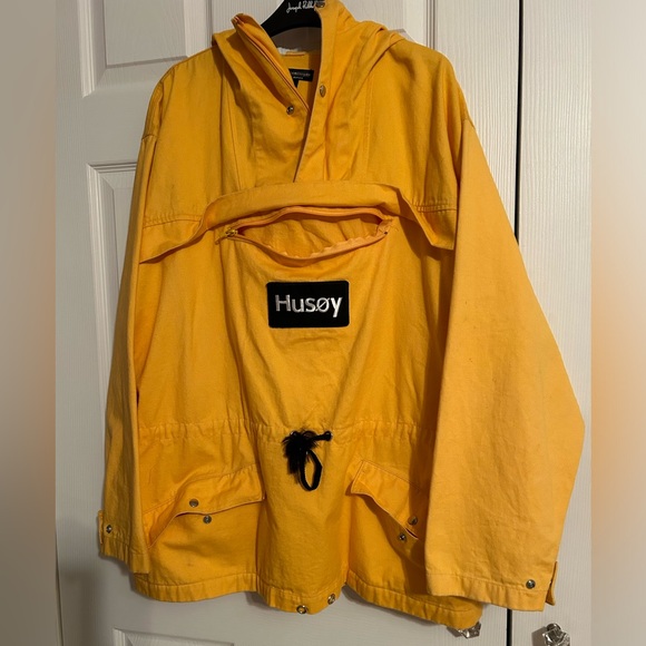 J. Peterman | Jackets & Coats | Vintage J Peterman Yellow Parka Size L ...